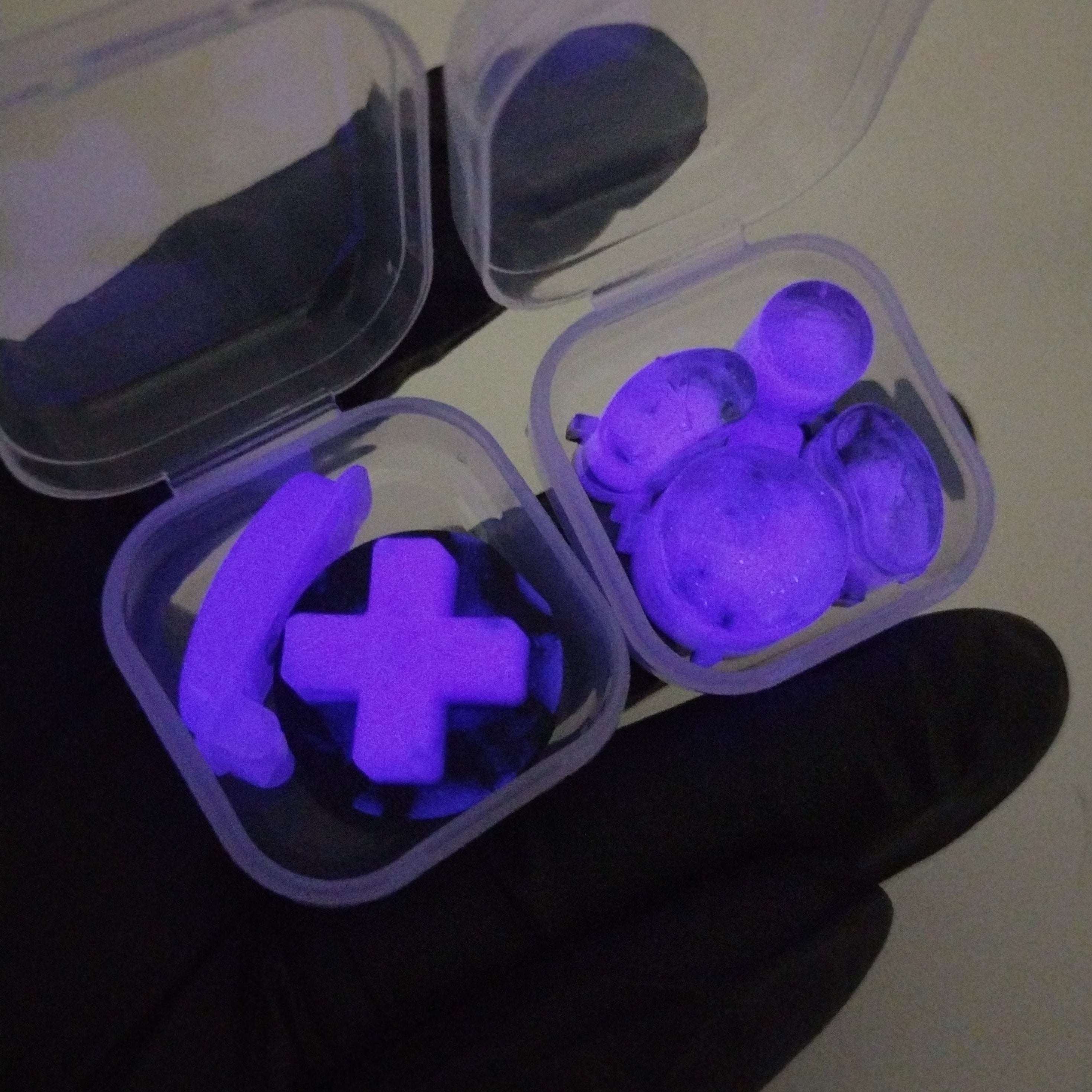 Vaporwave Purple Nebula Gamecube Buttons (MADE TO ORDER) – Señor Retro