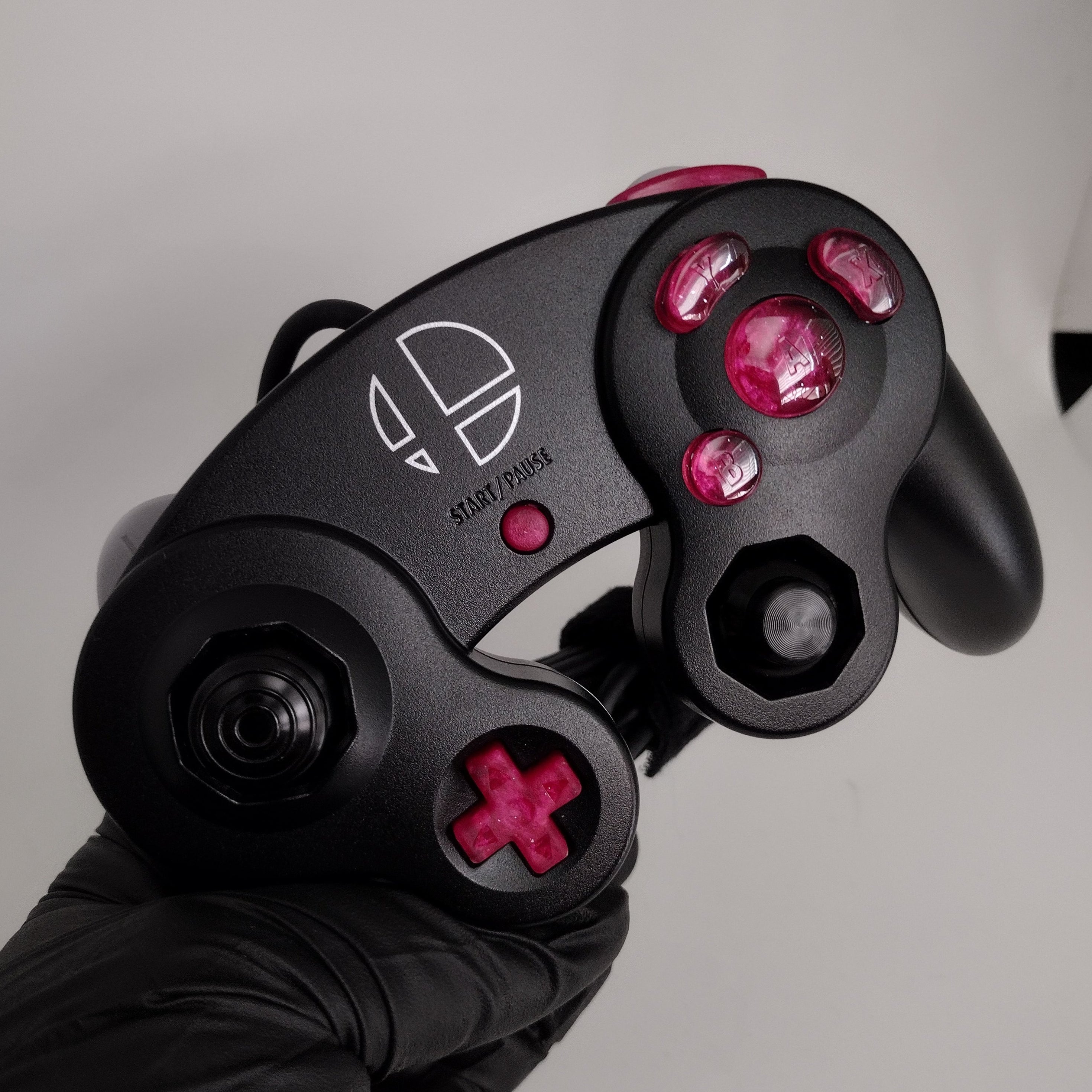 French Rose Nebula Gamecube Buttons (MADE TO ORDER) – Señor Retro