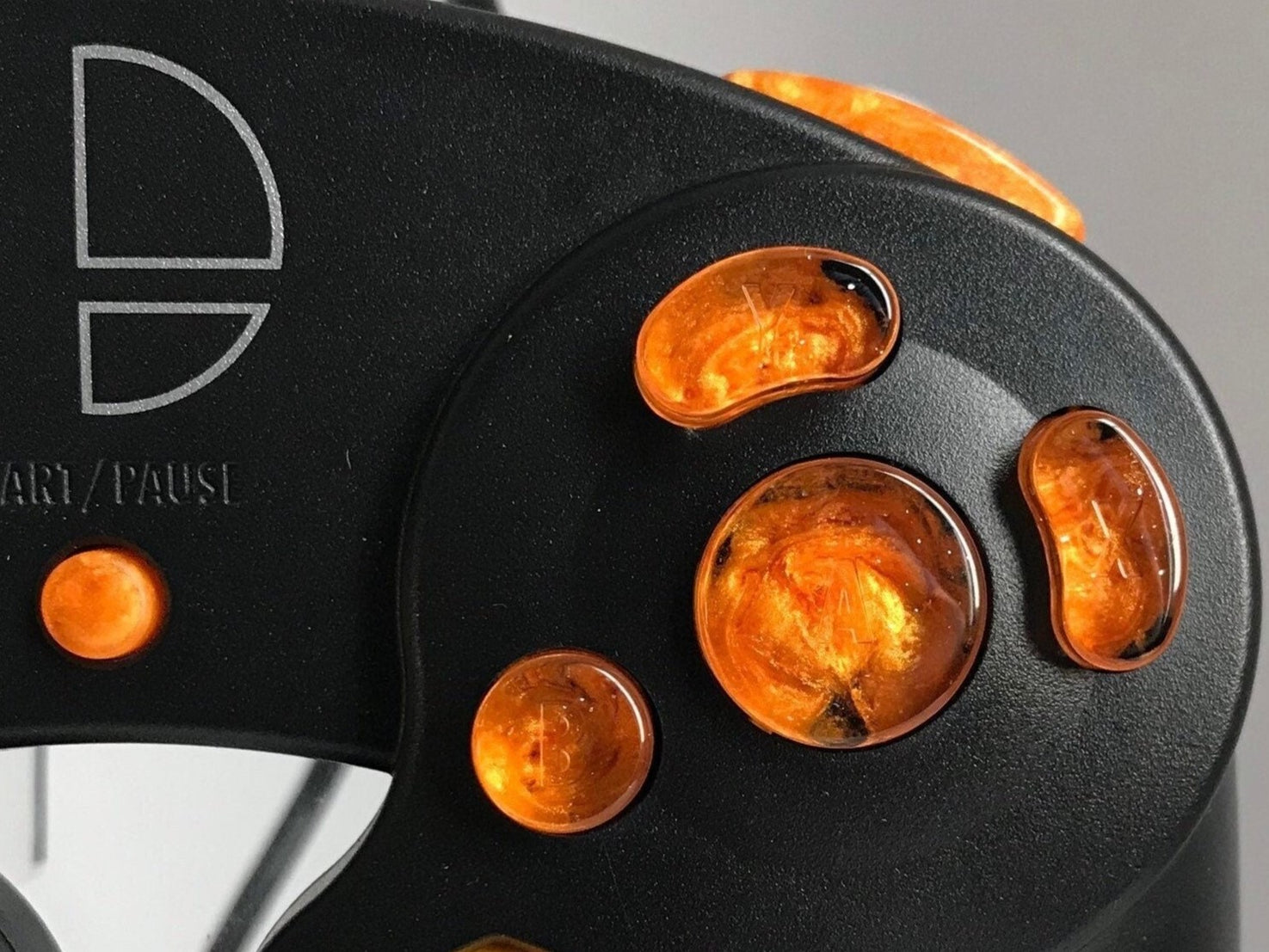 Tangy Orange Nebula Gamecube Buttons (MADE TO ORDER) – Señor Retro