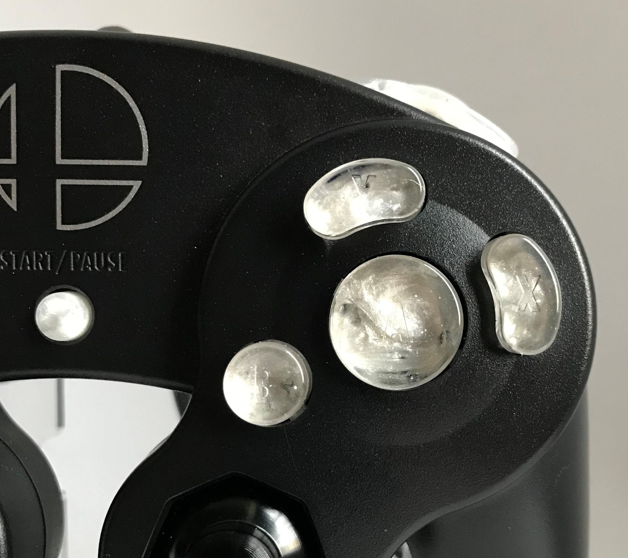 Heavenly White Nebula Gamecube Buttons (MADE TO ORDER) – Señor Retro