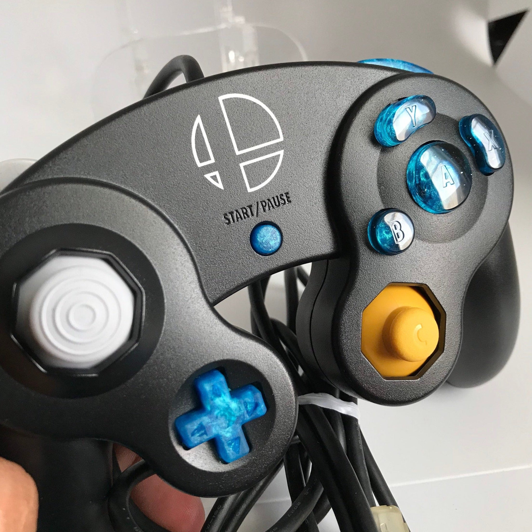 Calm Sea Nebula Gamecube Buttons (ABXY, Z, D-pad, and Start) – Señor Retro