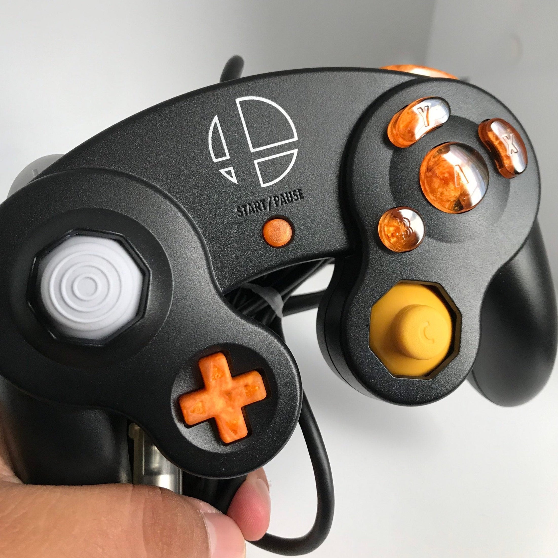 Tangy Orange Nebula Gamecube Buttons (MADE TO ORDER) – Señor Retro
