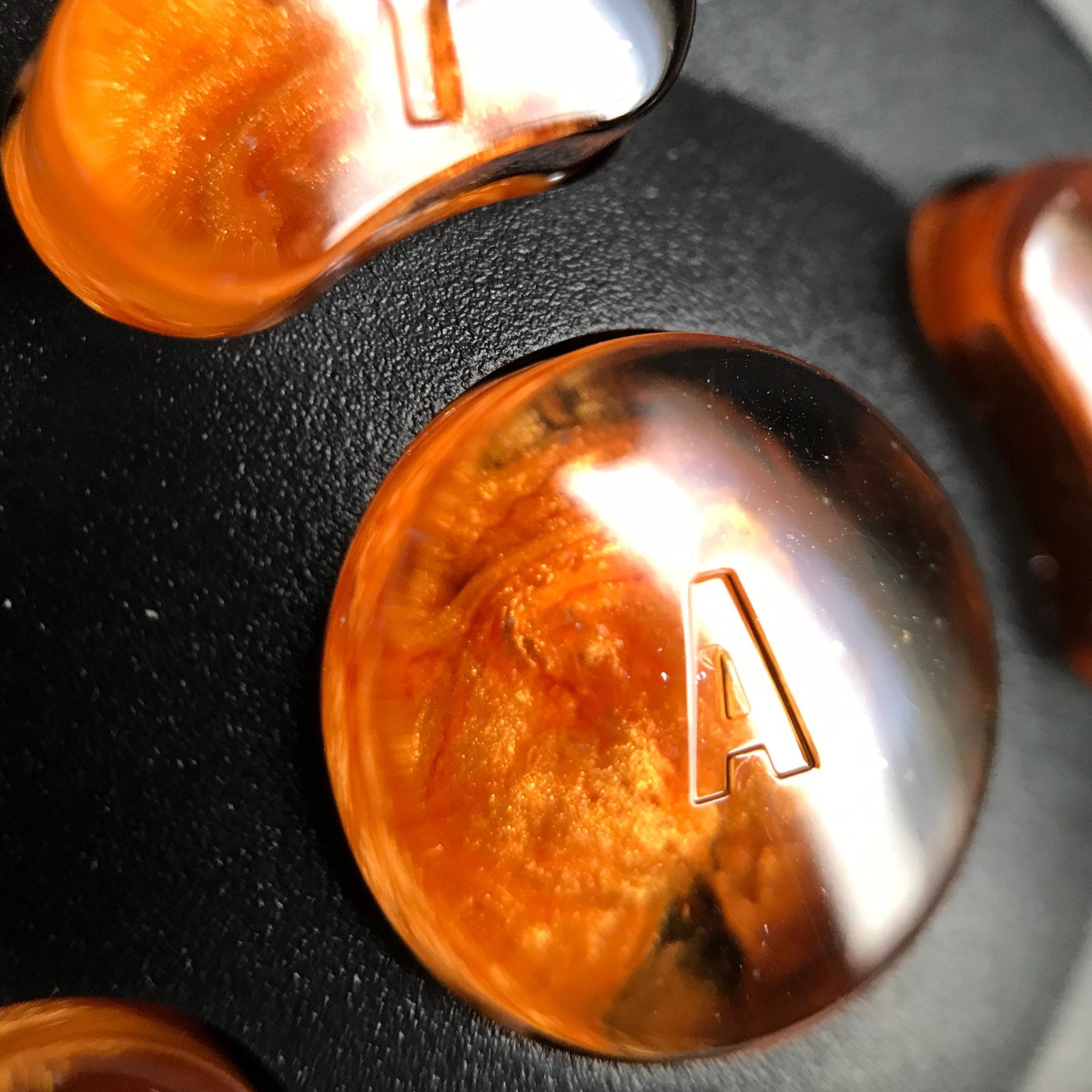 Tangy Orange Nebula Gamecube Buttons (MADE TO ORDER) – Señor Retro