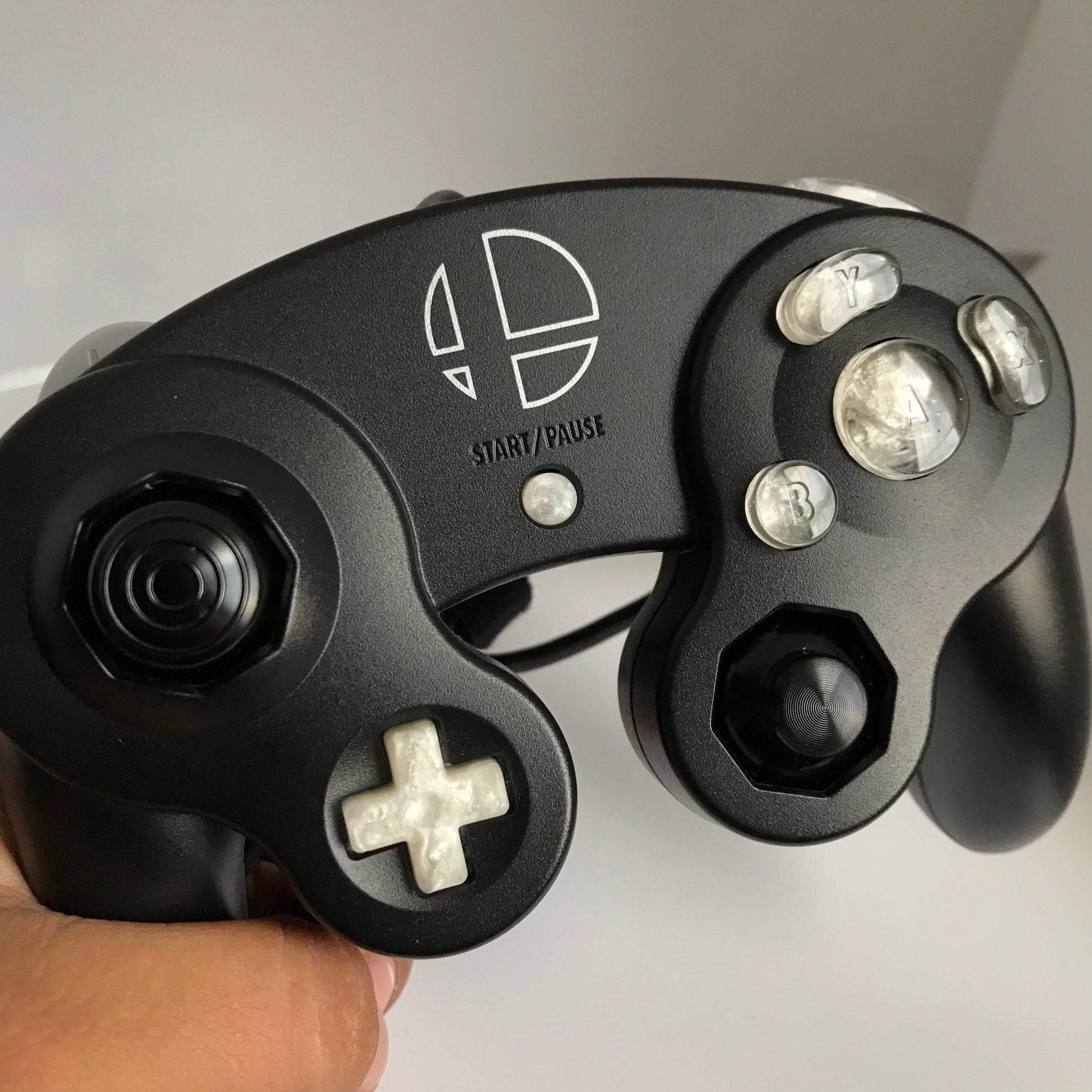 Heavenly White Nebula Gamecube Buttons (MADE TO ORDER) – Señor Retro