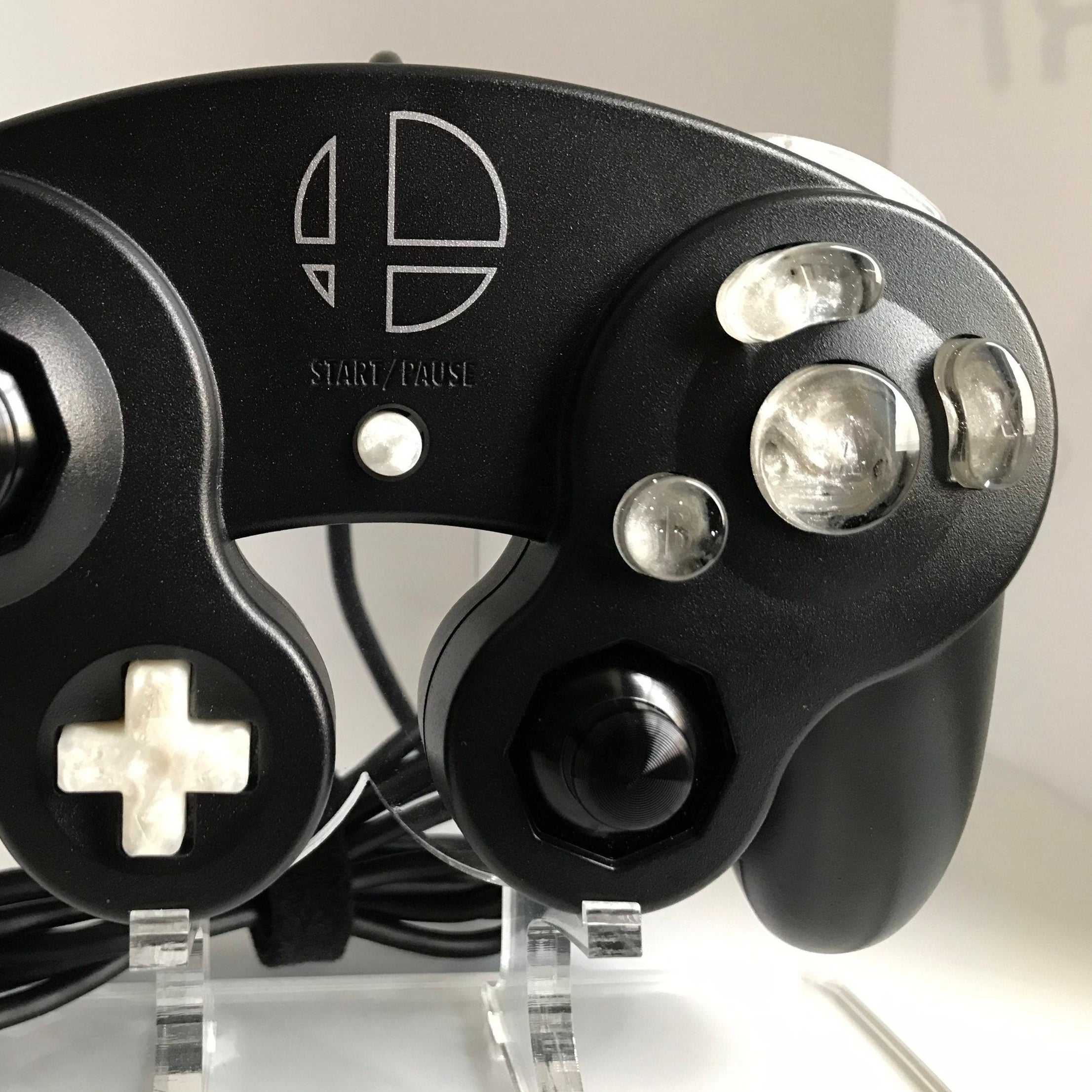 Heavenly White Nebula Gamecube Buttons (MADE TO ORDER) – Señor Retro